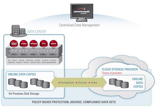 Simpana Into the Cloud - StorageNewsletter