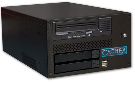 Cache-A Archive Appliance With LTO-5 - StorageNewsletter