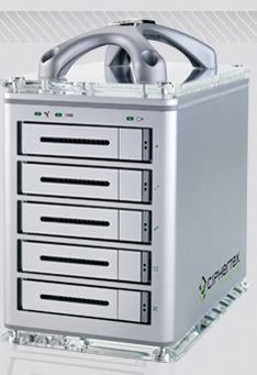 Ciphertex Designed 15TB Portable AES-256 Hard Encrypted RAID Tower ...