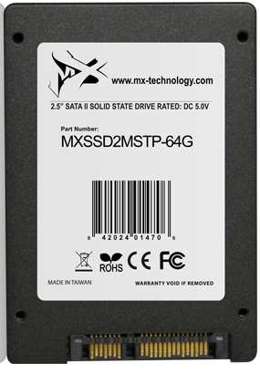 Mach Xtreme Brings Out MX-Starter Premium MLC SSD - StorageNewsletter